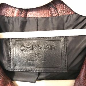 Carmar | Jackets & Coats | Carmar Genuine Leather Coat Nwt | Poshmark